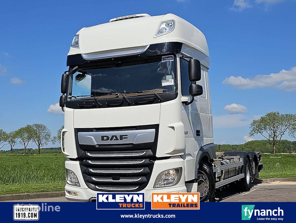 DAF XF 480 ssc leather taillift vozilo za prevoz kontejnera