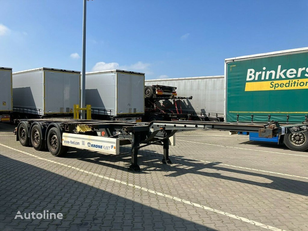 Krone Box Liner SDC 27 eLTU4 poluprikolica za prevoz kontejnera