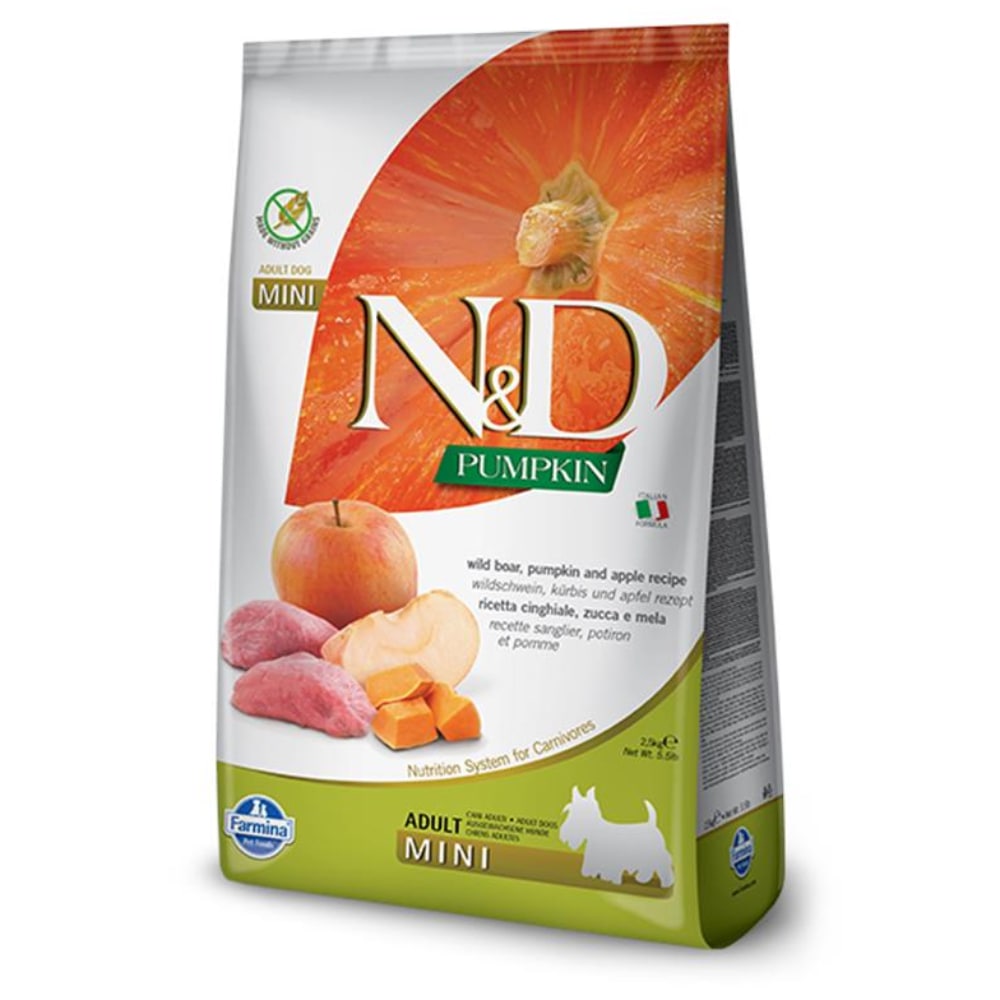 N&D PUMPKIN Boar & Apple Mini 2.5 kg Hrana za pse