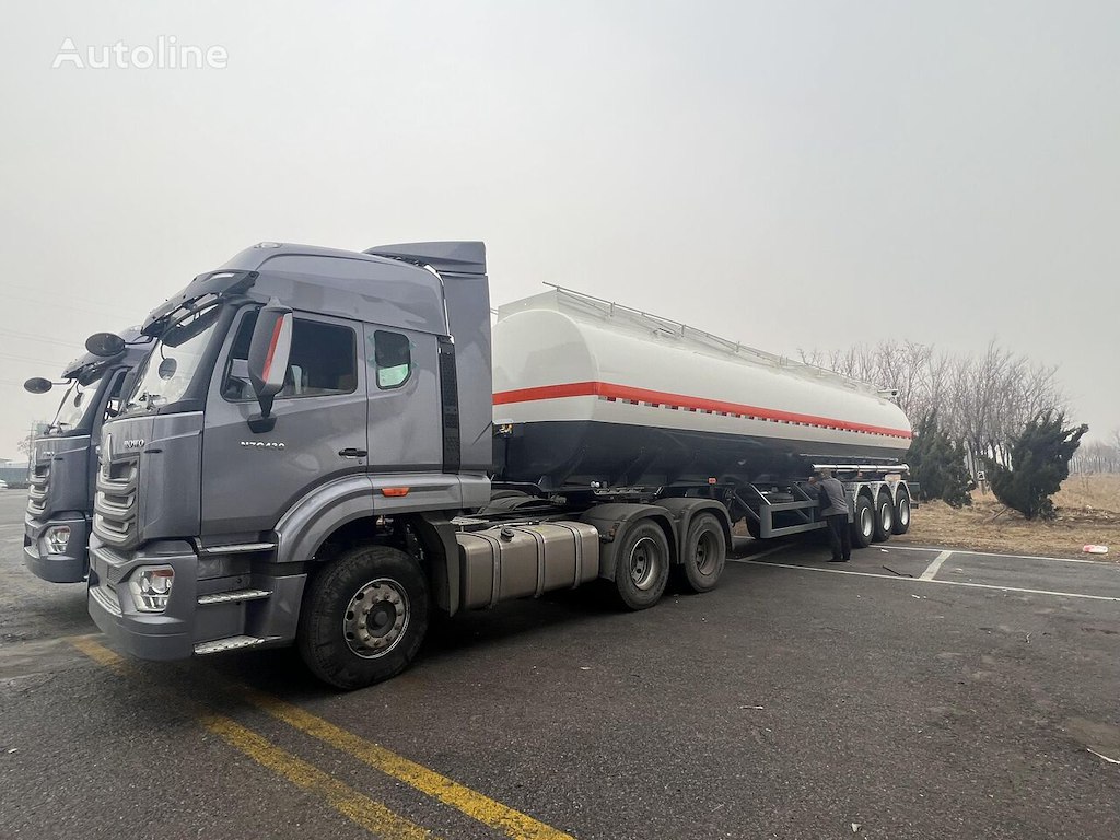 Nova Stainless steel/aluminum fuel tank gasoline diesel truck trailer cisterna za goriva i maziva