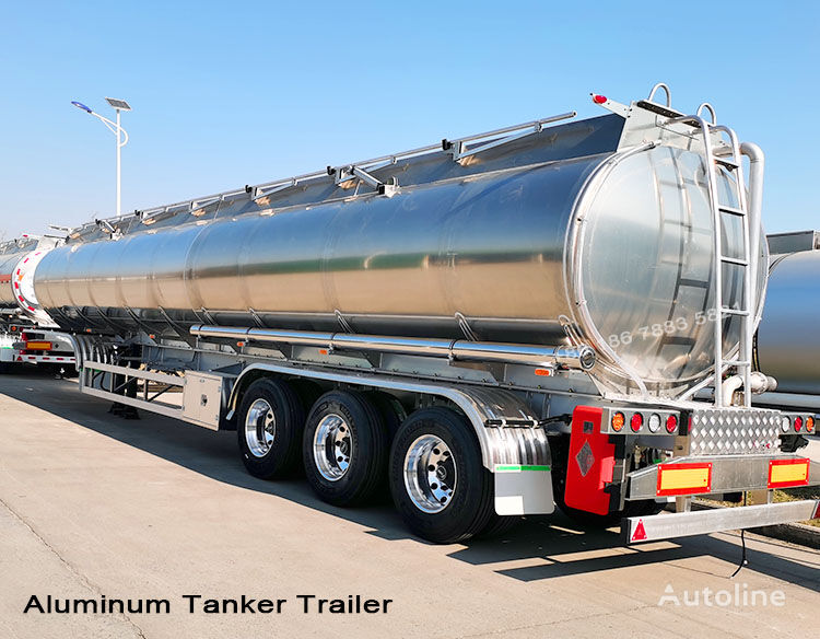 Nova TITAN 45000 liters Aluminum Tank Trailer Fuel Oil Transport cisterna za goriva i maziva