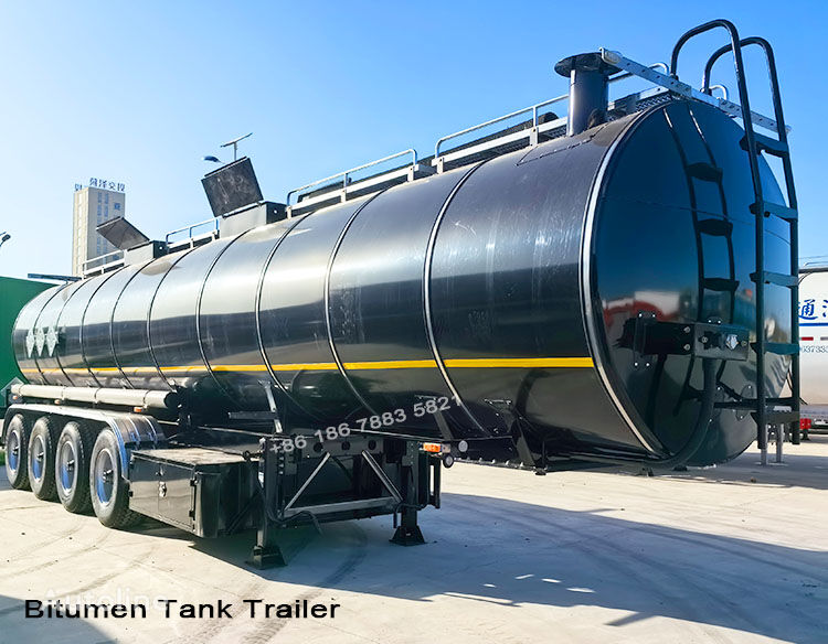 Nova TITAN 3 axle Asphalt Bitumen Tanker Trailer for Sale cisterna za bitumen