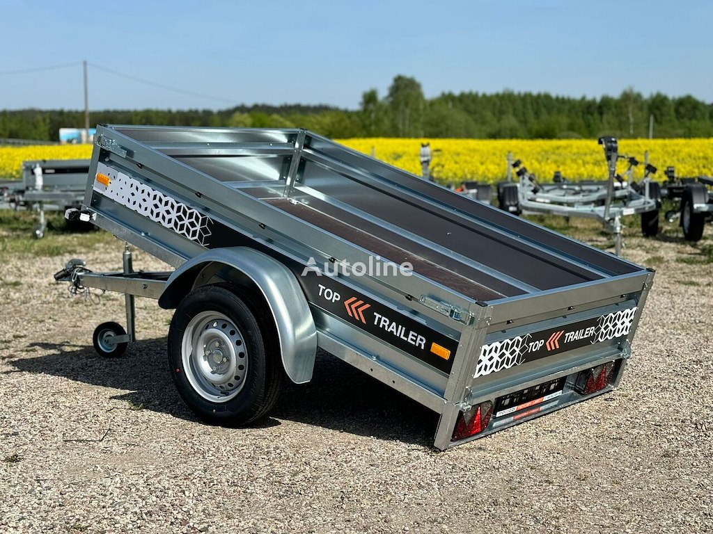 Nova Top Trailer 202x131x37 Single axle TILT trailer TT20 GVW 750 kg auto prikolica