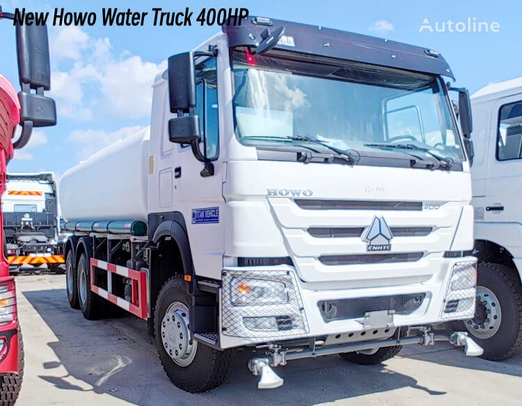Nova Sinotruk Howo New Howo Water Truck 400HP for Sale in Tanzania cisterna za pranje ulica