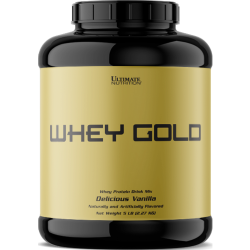 Ultimate Nutrition Whey Gold, Vanila, 2,27 kg