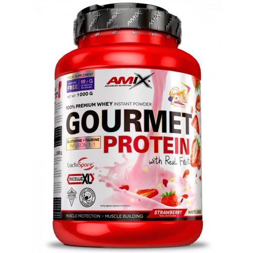 AMIX Gourmet Protein 1 kg Jagoda