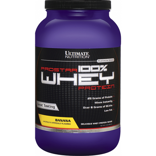 Ultimate Nutrition - 100% Whey Prostar, Banana, 907 g