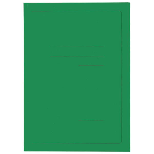 Fascikla klapna karton A4 215g Vip Fornax 10467 zelena