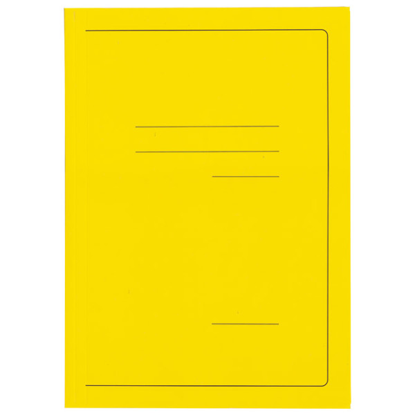 Fascikla klapna karton A4 215g Vip Fornax 10466 žuta
