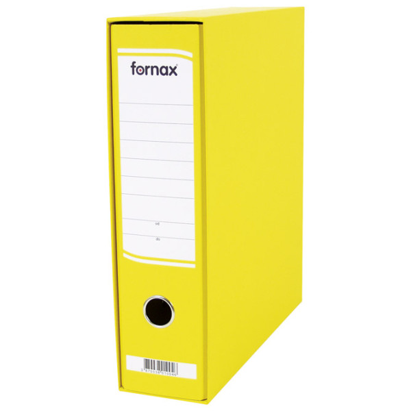 Registrator A4 široki u kutiji Fornax 14585 žuti