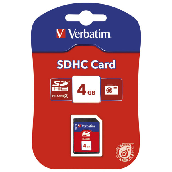 Kartica memorijska SDHC 4Gb (class 4) Verbatim 44016 blister!!