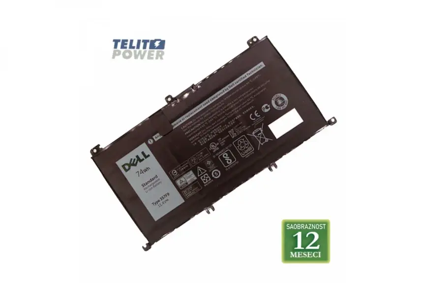 Baterija za laptop DELL 15 D7559 serije 11.4V 74Wh