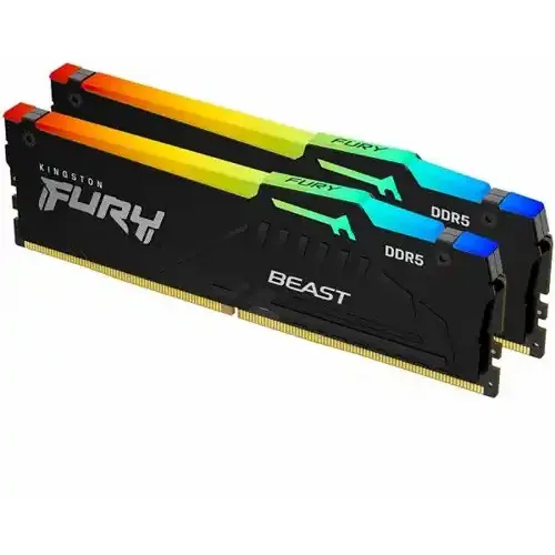 Kingston Fury Beast RGB KF560C30BBEAK2-32 Memorija DDR5 32GB (2x16) 6000MHz