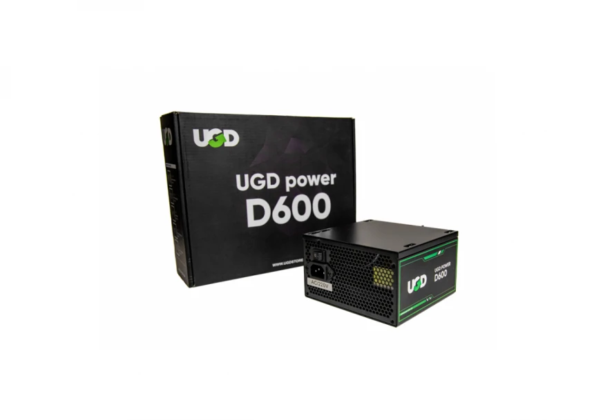 UGD power D600 UVP black napajanje 12cm BOX