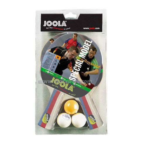 JOOLA SET ZA STONI TENIS TT - SET ROSSI (2 REKETA /3 LOPTICE) UNISEX