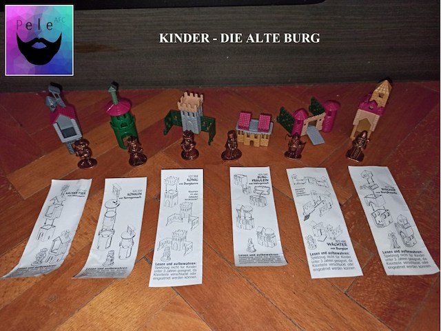 Kinder - Die Alte Burg - KOMPLETAN SET + BPZ