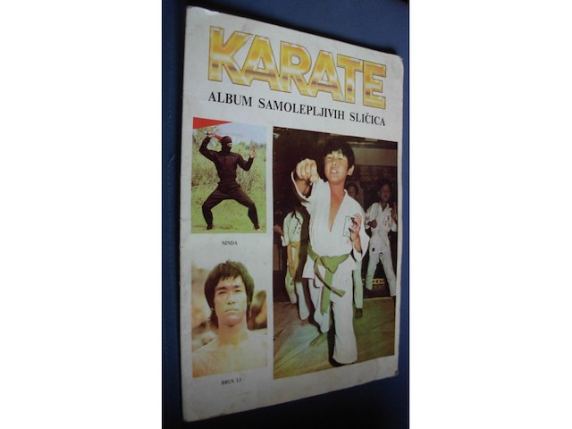 KARATE - Album samolepljivih sličica - Prazan