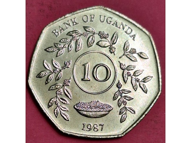 10 Šilinga 1987 Uganda