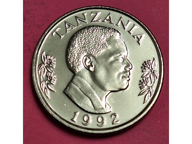 1 Šiling 1992 Tanzanija