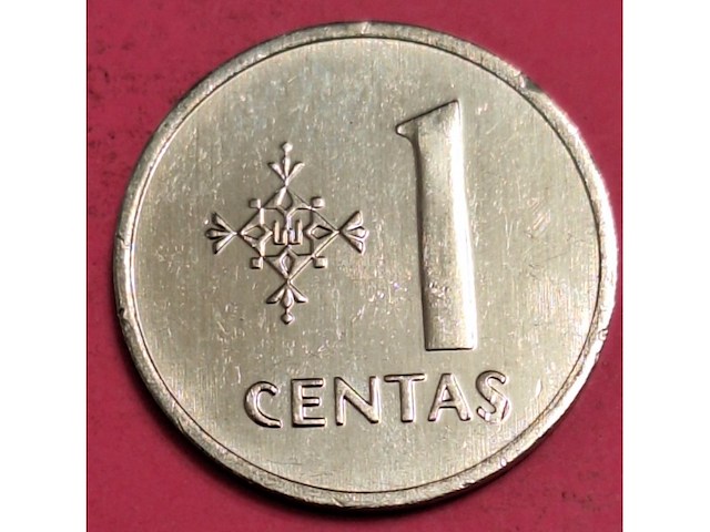 1 Centas 1991 Litvanija