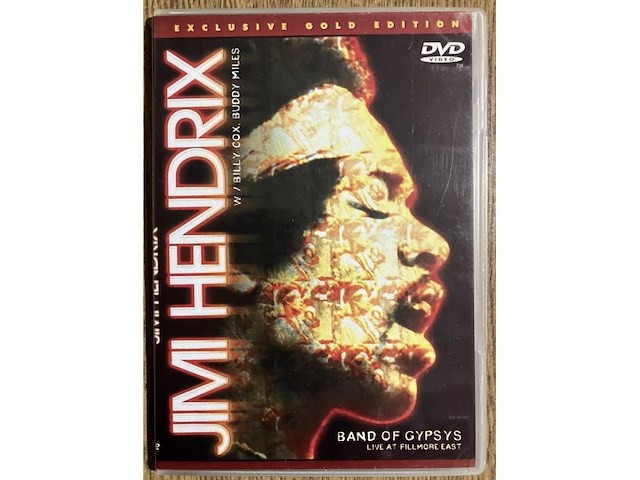 JIMI HENDRIX - Band Of Gypsys Live At Fillmore EGE DVD