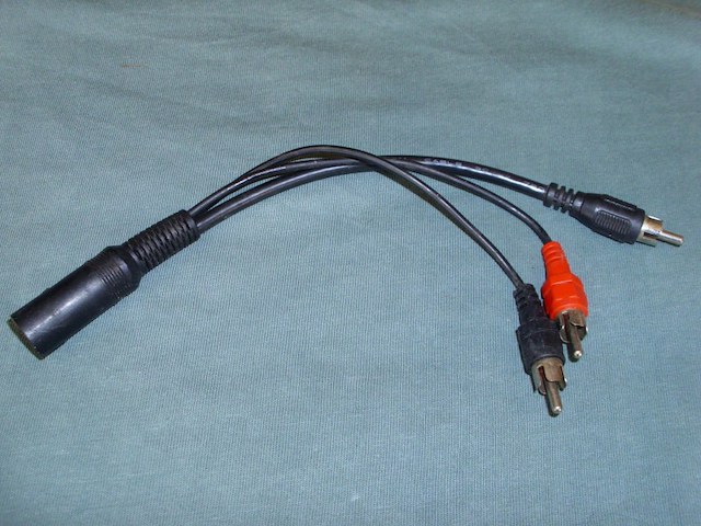 DIN - RCA adapter