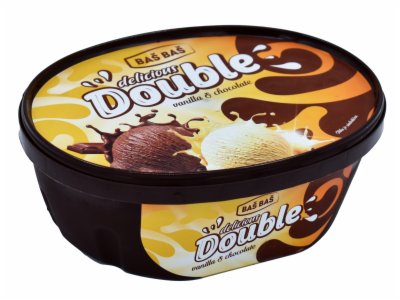 SLADOLED DOUBLE VANILLA&CHOCOLATE BAŠ BAŠ 1000ML
SLADOLED DOUBLE VANILLA&CHOCOLATE BAŠ BAŠ 1000ML