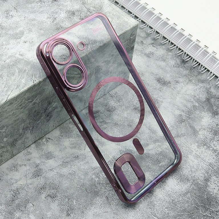 Futrola COLOR EDGE MagSafe za Samsung A256B Galaxy A25 5G roze