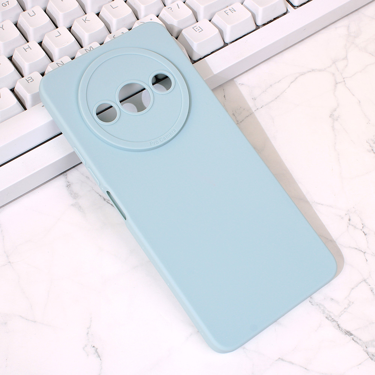 Maska(futrola) Silikon Pro Camera za Xiaomi Redmi A3 svetlo plava