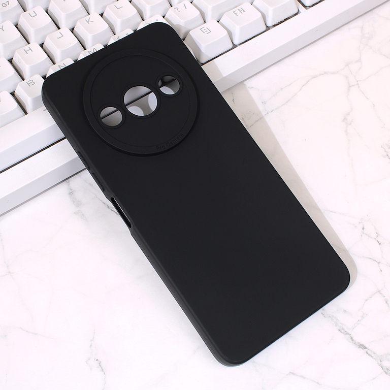 Maska(futrola) Silikon Pro Camera za Xiaomi Redmi A3 crna