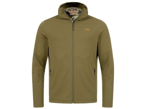 BLASER DUKS DRAIN FULL ZIP DARK OLIVE