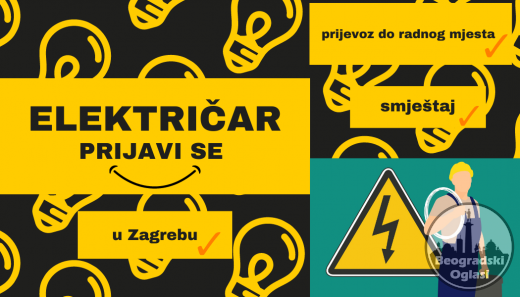 Traži se Električar u Zagrebu