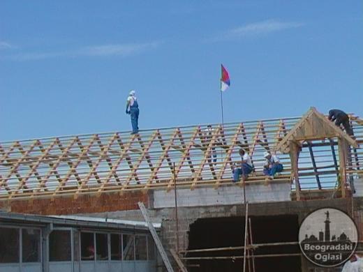 sanacije,popravke i adaptacije krovova, popravke objekata od drveta, i izrada novih krovova,