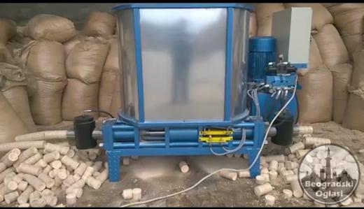 Hidraulična briket presa od 200 - 300 kg/h