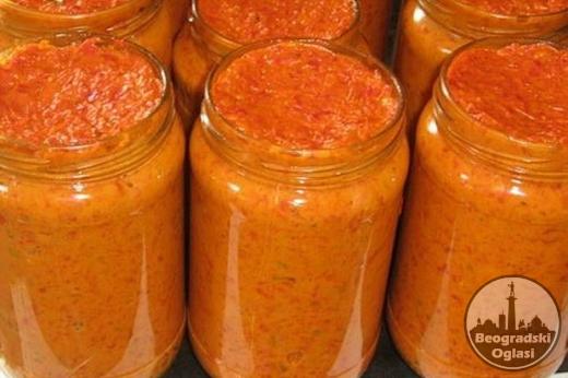 Domaci leskovacki ajvar