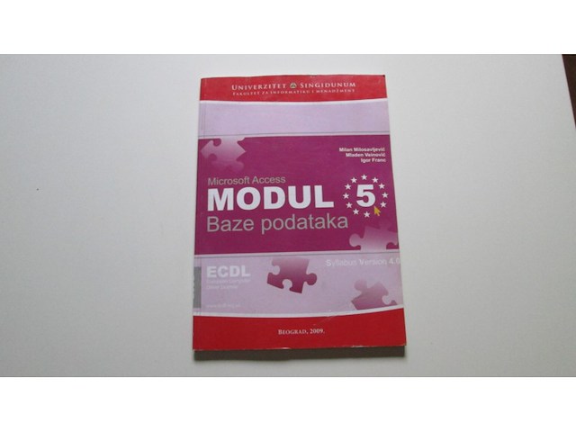 MODUL 5 Baze podataka