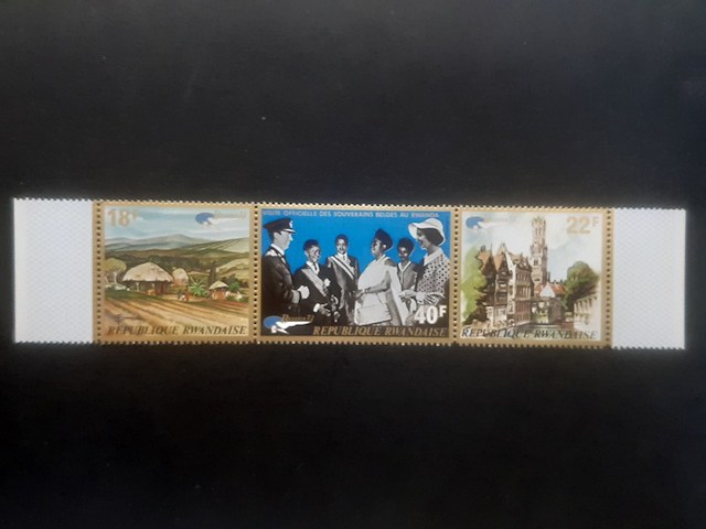 Ruanda 1972. - Belgica ** Kompl. ser.