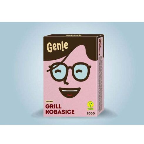 Grill kobasice 200g Genie POSNO!!! VEGAN!!!