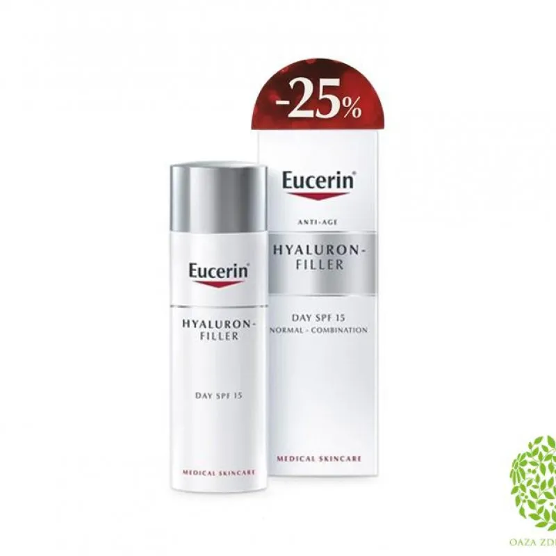 EUCERIN HYALURON-FILLER DNEVNA KREMA ZA KOMBINOVANU I MEŠOVITU KOŽU -25%