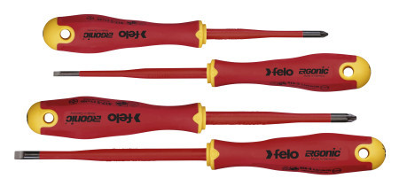 Felo set dielektrični šrafcigeri Ergonic VDE E-slim SL/Z 41784198 4 kom ( 41784198 )
