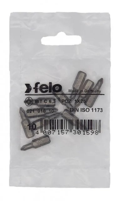 Felo bit Industrial Pozidriv PZ1 x 25 ( 02101010 )
