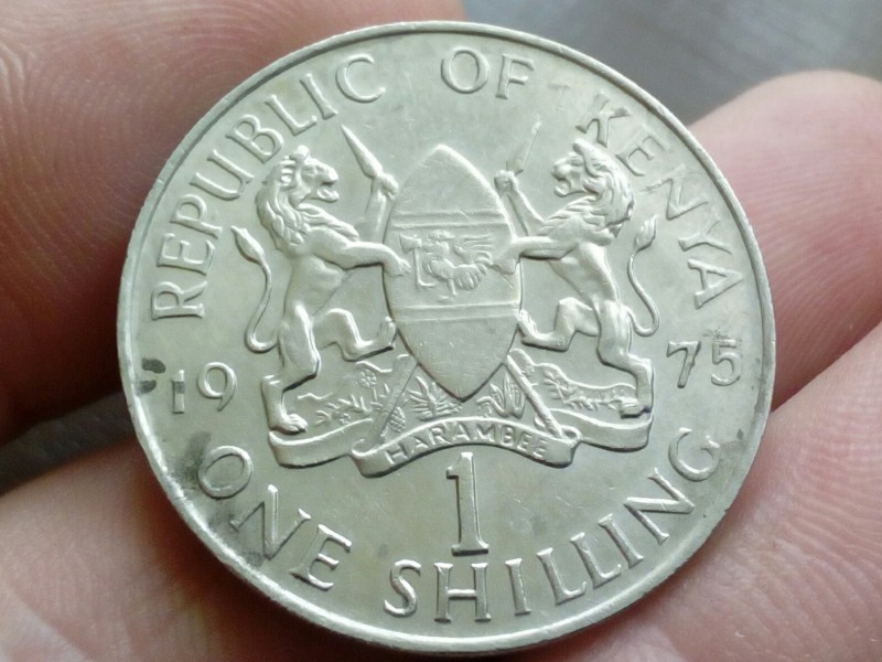 Kenija, 1 siling 1975