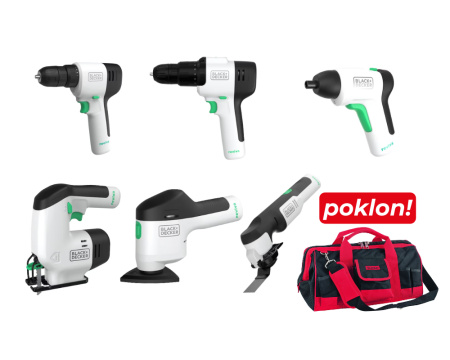 Black & Decker REVSET set REVIVA alata 6 delova + poklon torba ( REVSET )