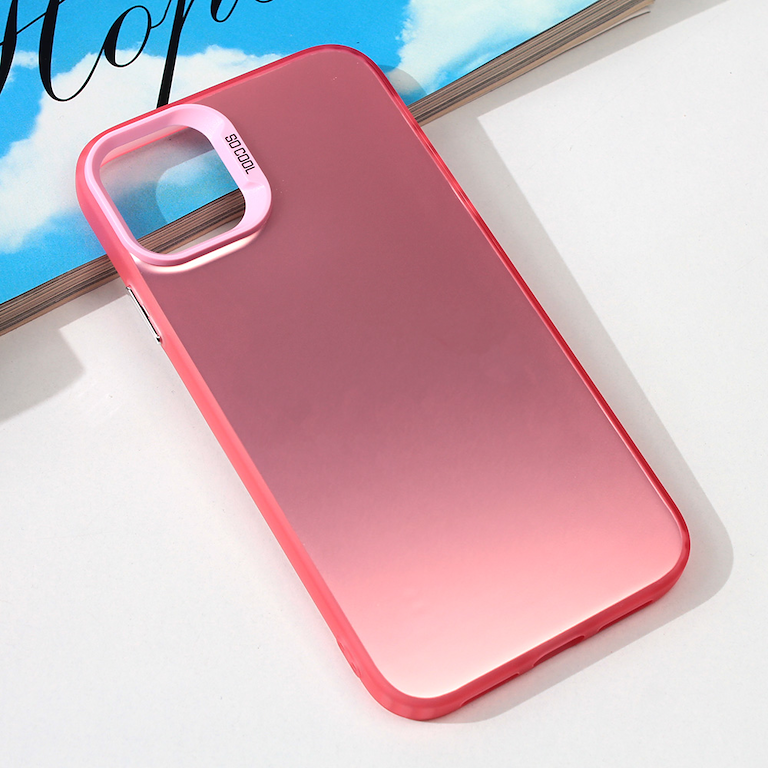 Torbica Clear za iPhone 11 6.1 roza