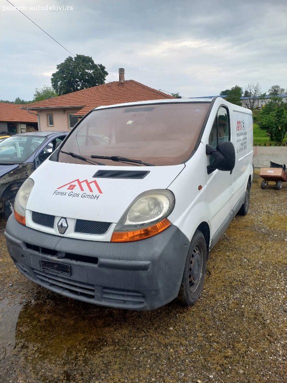 trafic vivaro Primastar Master Movano Interstar polovni delo