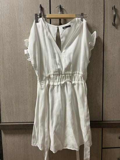 Zara bela letnja haljina