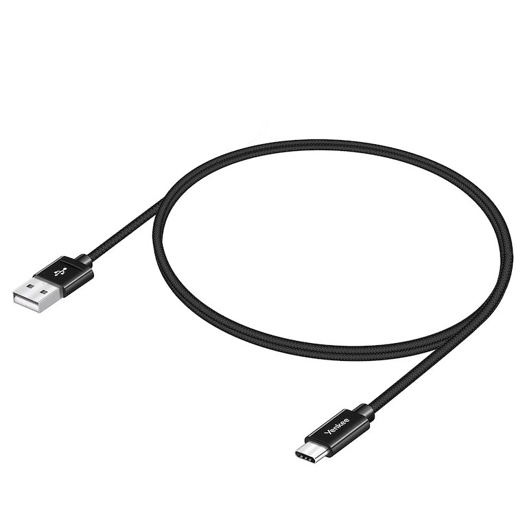 Kabl USB Tip A-Tip C 2.0 Yenkee YCU 301 BK 1m
