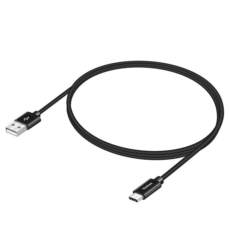 Kabl USB Tip A-Tip C 2.0 Yenkee YCU 302 BK 2m