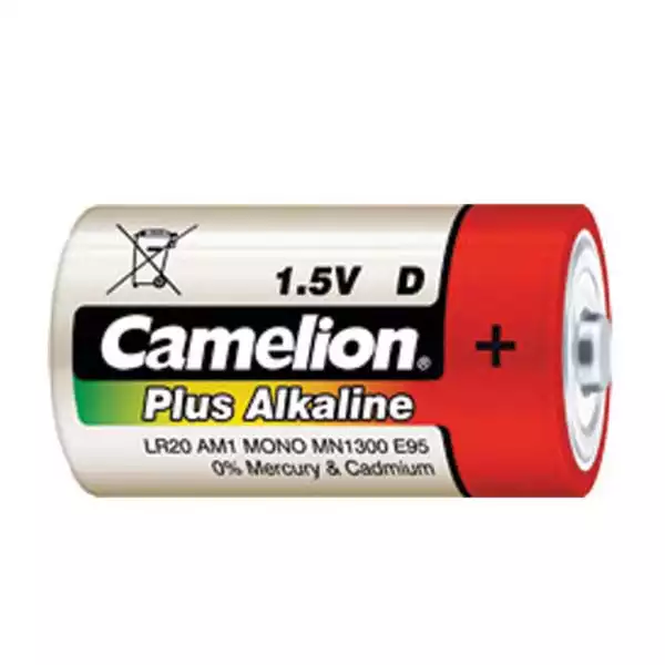 Baterija Camelion LR20 AA alkalna, nepunjiva 1/2