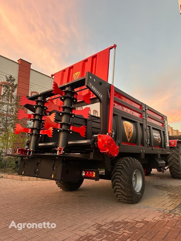 Novatar Manure Spreader Trailer GRAND 5 M3 rasipač stajnjaka